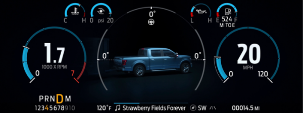 Software behind the F-150’s digital dash revealed | Automotive ...