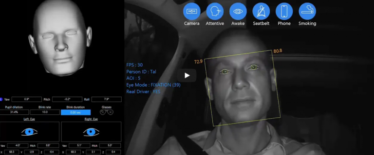 In-vehicle sensing: Using near-infrared light for driver and occupant ...