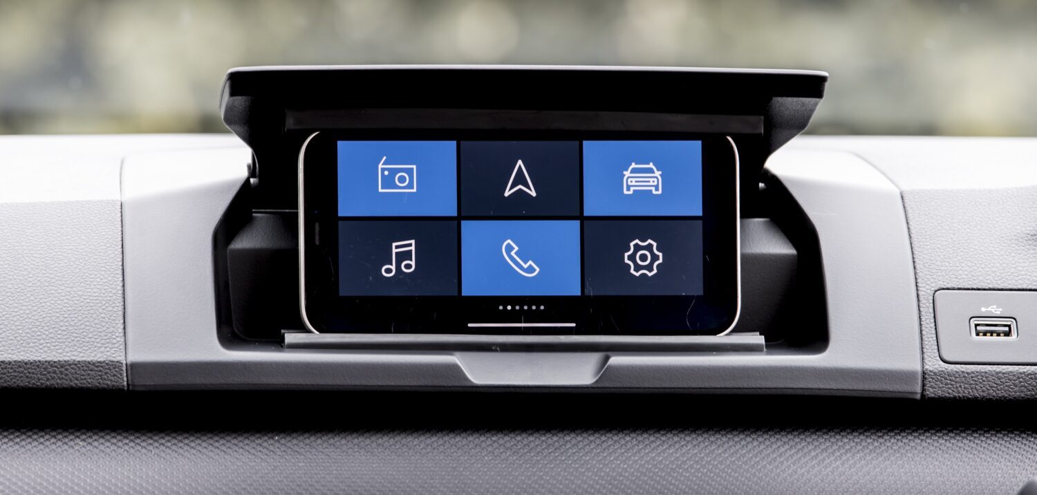 Dacia unveils smartphone media control system | Automotive Interiors World