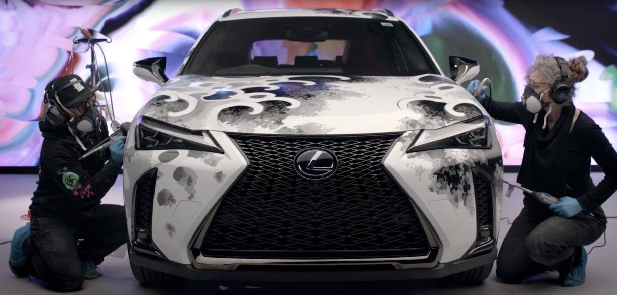 Lexus ‘tattoo car’ on display at London artisan festival | Automotive ...