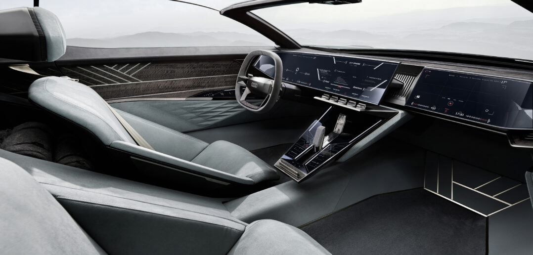 Audi previews skysphere concept with interchangeable interior ...
