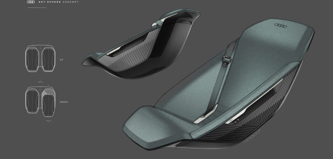 Audi previews skysphere concept with interchangeable interior ...