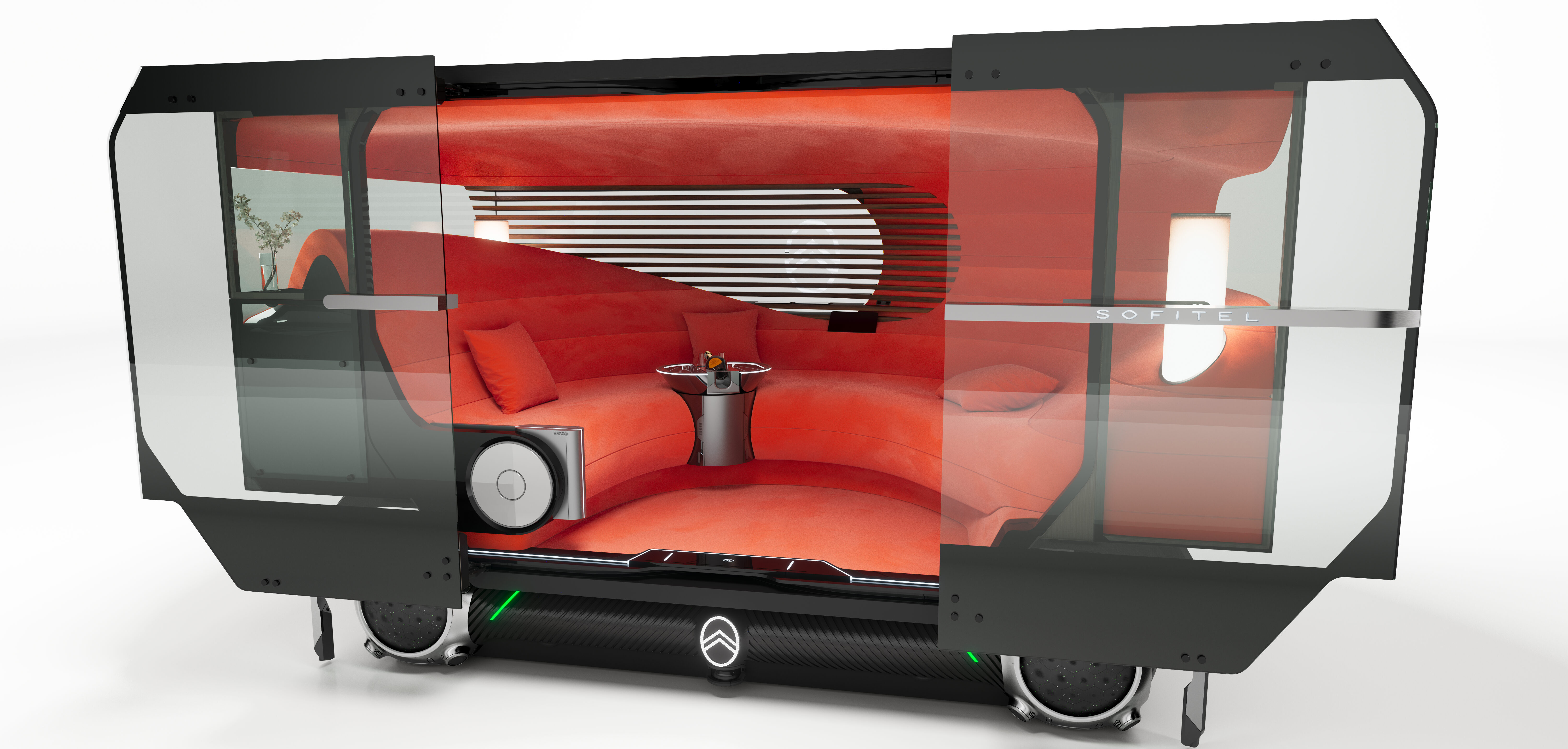 Citroën previews vision for autonomous mobility pods | Automotive ...