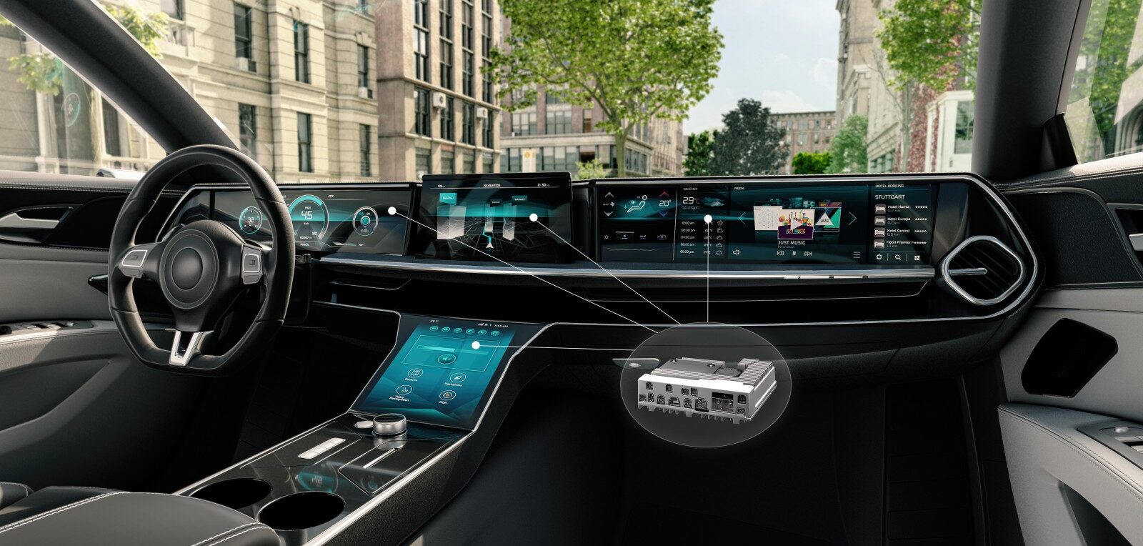 Bosch launches infotainment domain computer | Automotive Interiors World