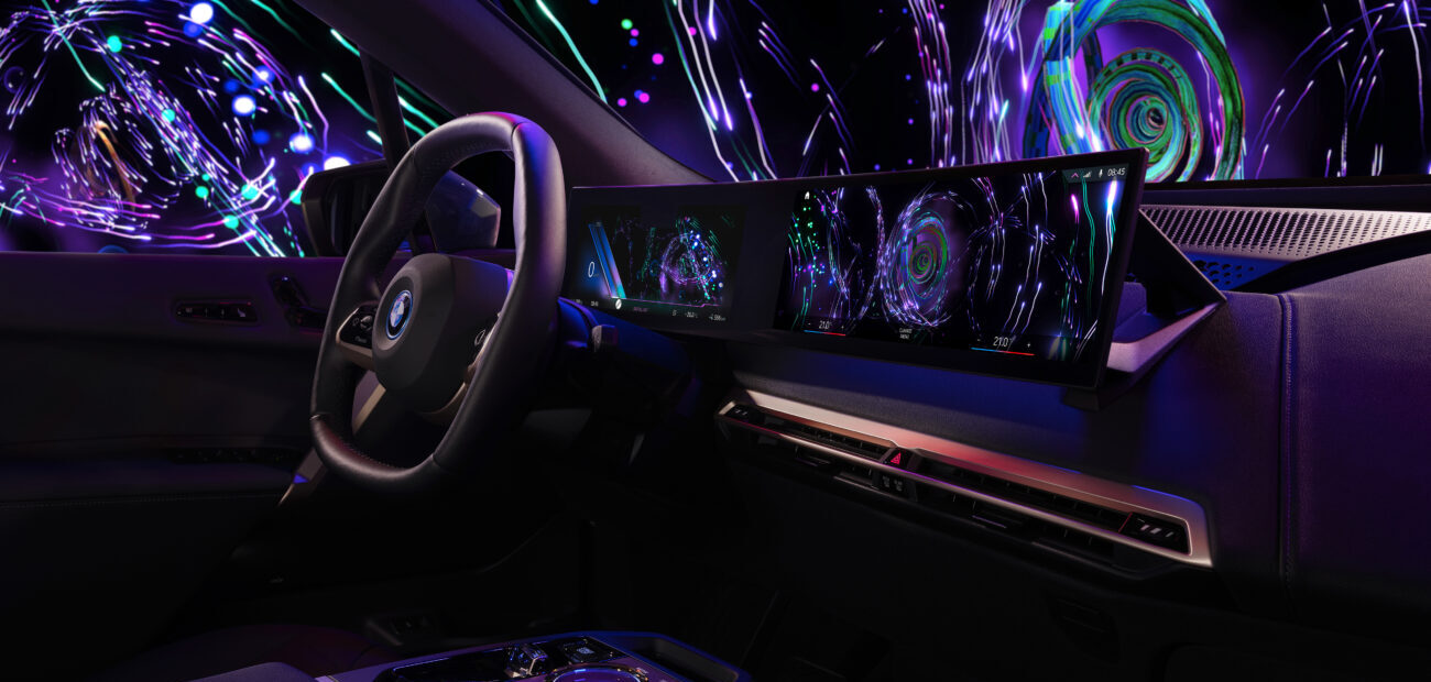 BMW brings digital art to vehicle interiors | Automotive Interiors World