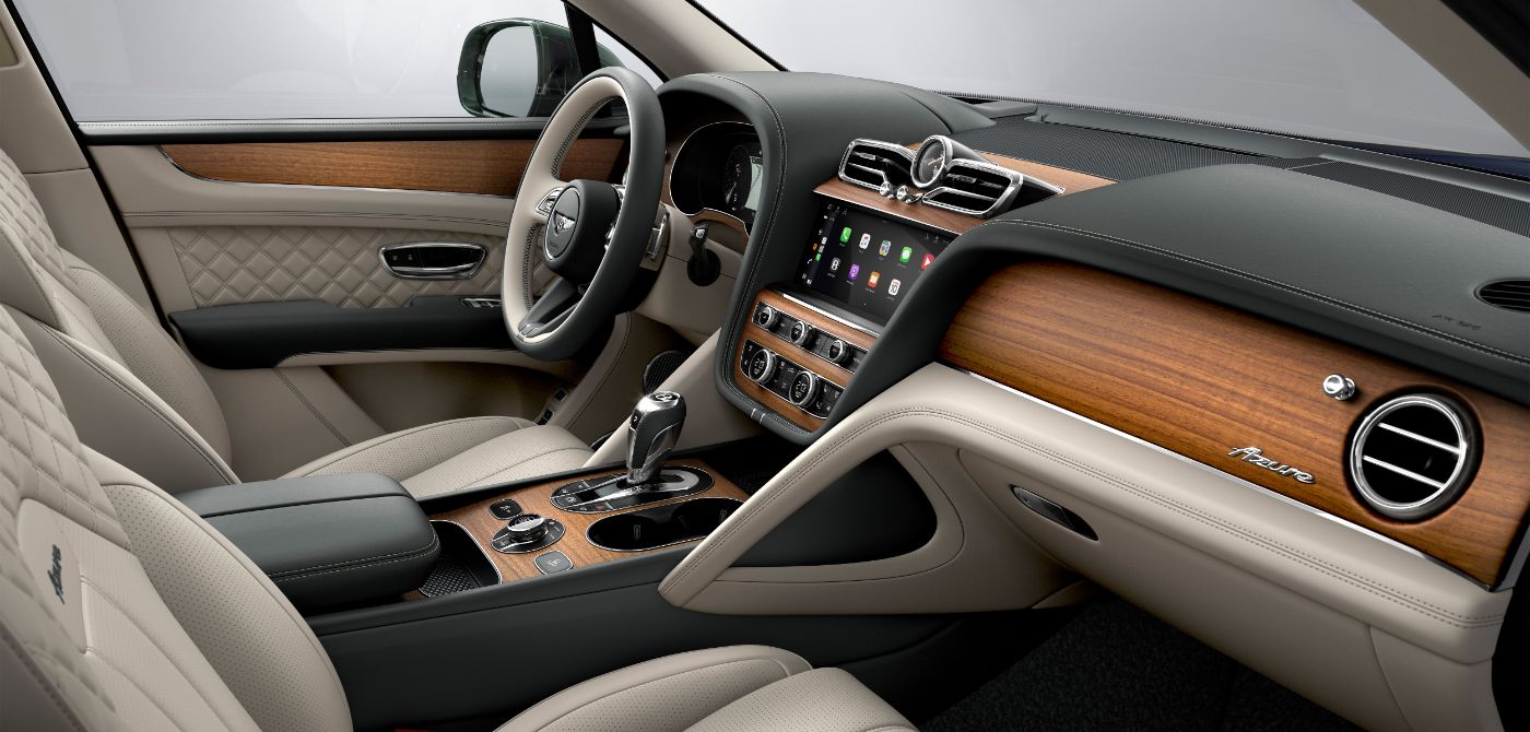 Interior changes for Bentayga S Hybrid and Azure Hybrid models ...