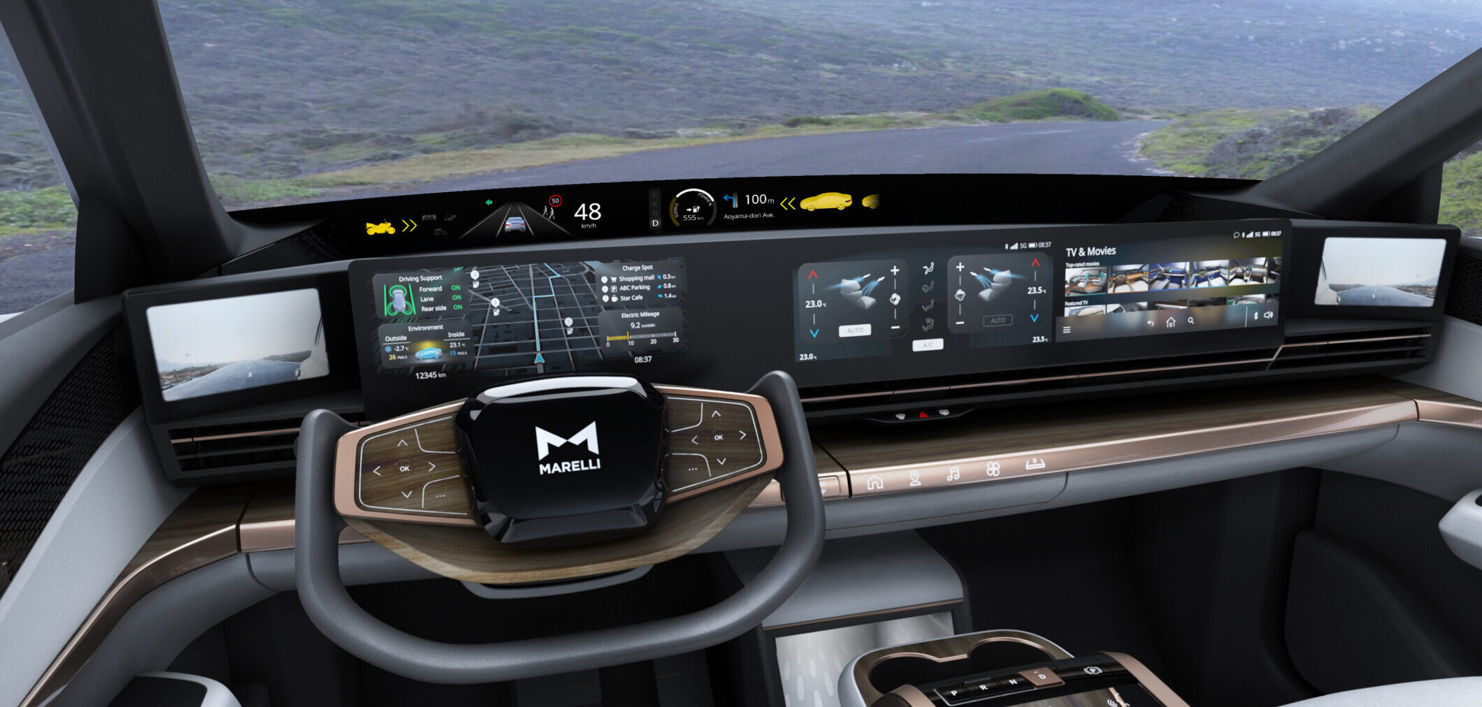 Marelli to showcase windshield display technology that improves driver ...
