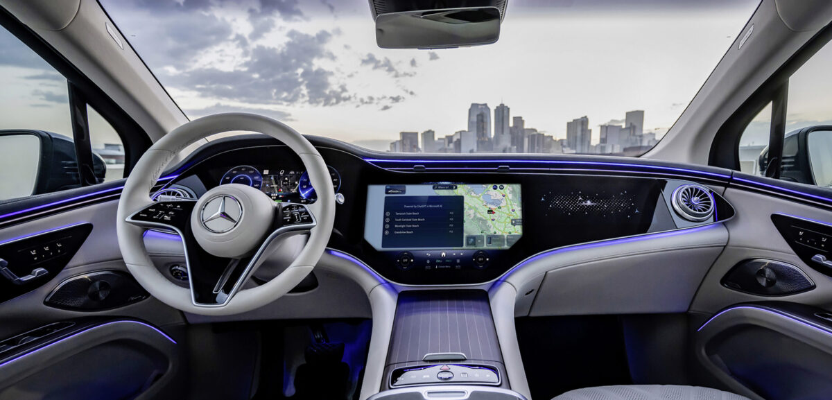 Mercedes-Benz integrates ChatGPT with MBUX infotainment system ...